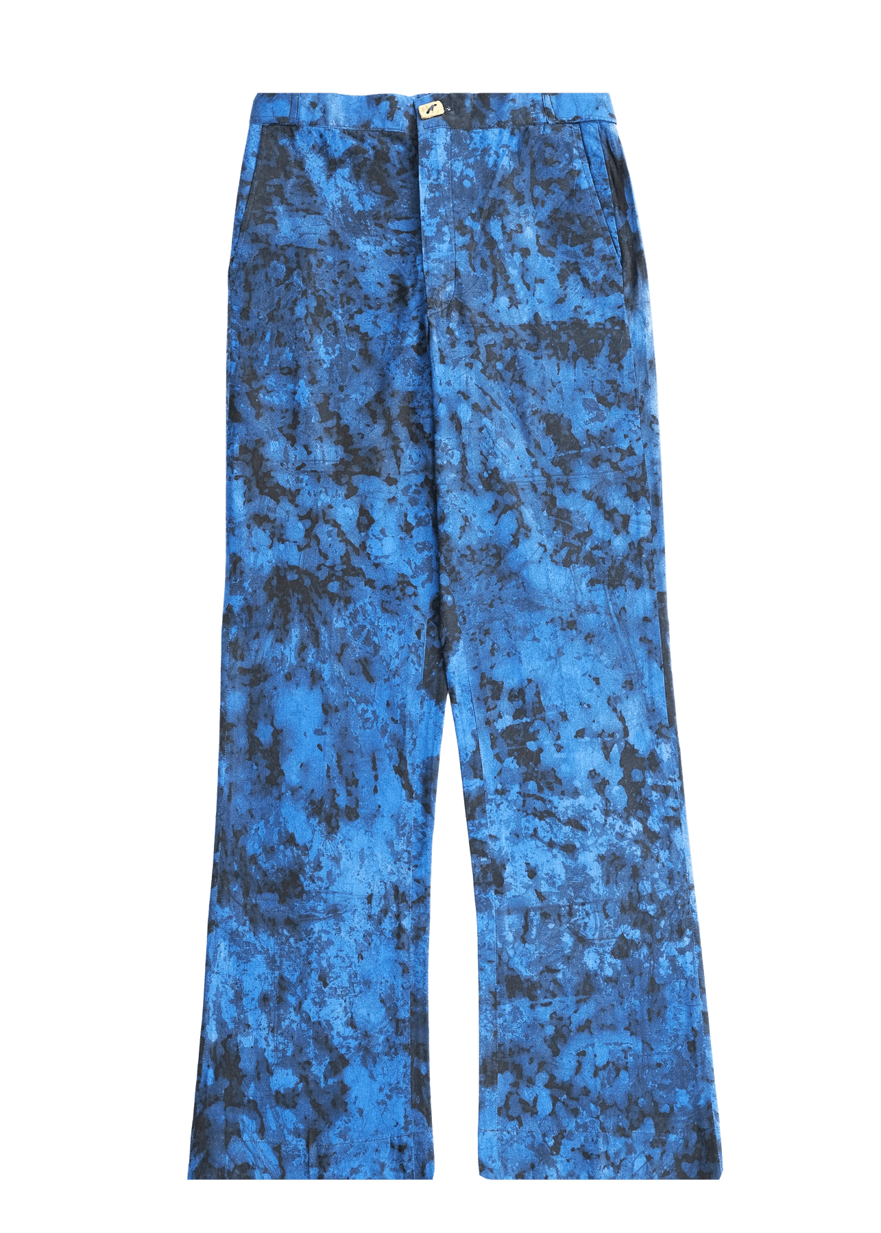 Misa High-Waisted Flare Pants – Handcrafted Tie-Dye Elegance