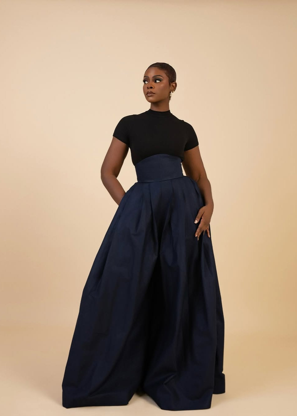 Ella Corset Denim Pants